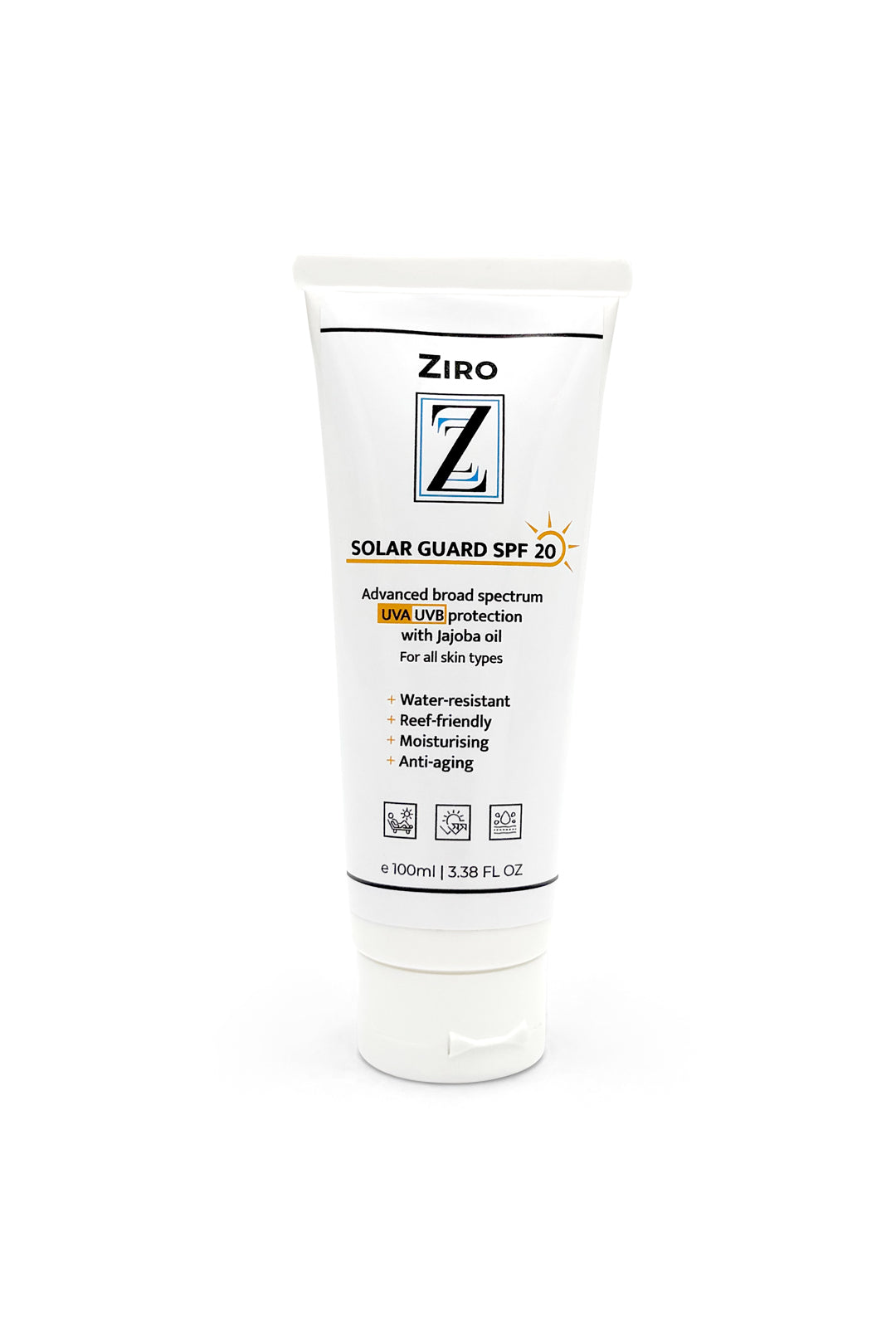 Solar Guard SPF 20 100ml – Ziro Cosmetics